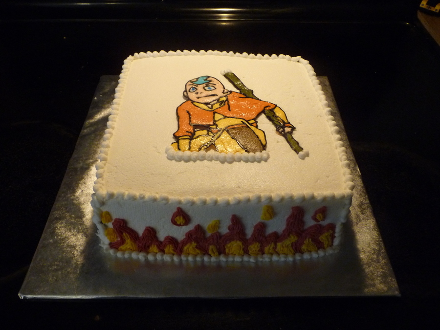 Airbender Cake - CakeCentral.com