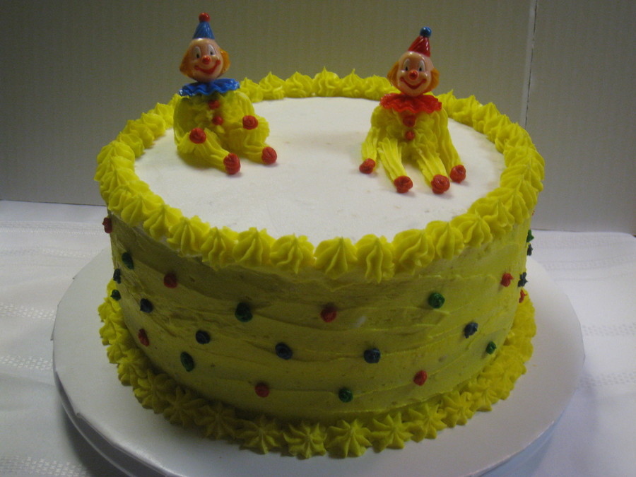 Clown Cake - CakeCentral.com