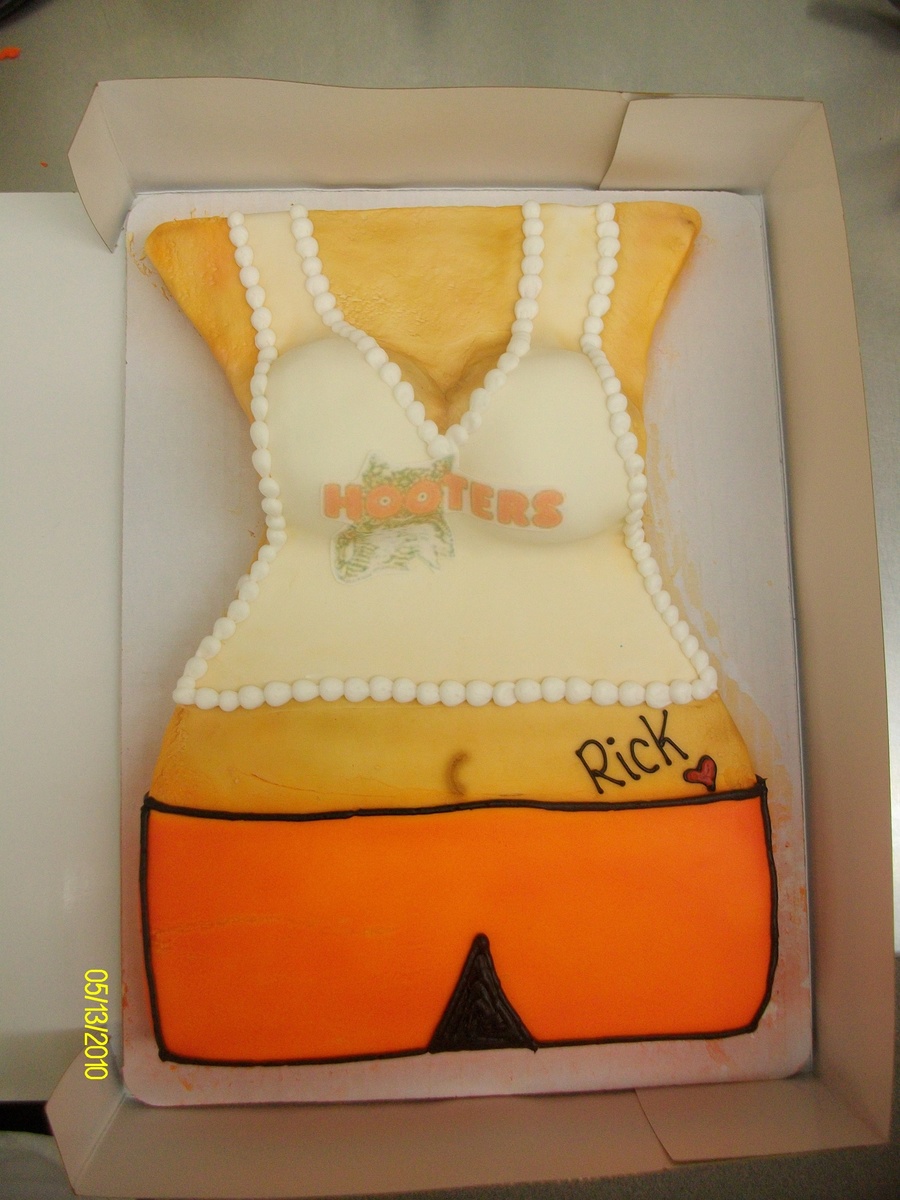 Hooters Cake - CakeCentral.com
