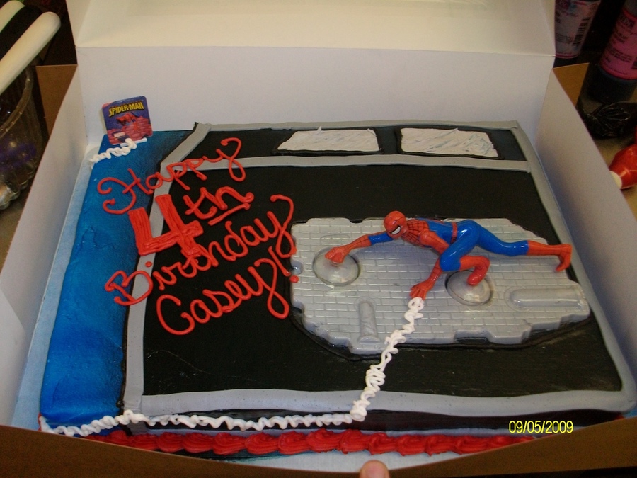 Spiderman Kit Cake - CakeCentral.com