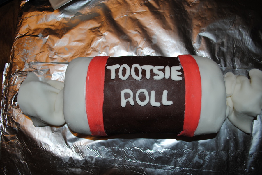 Tootsie Roll Cake - CakeCentral.com