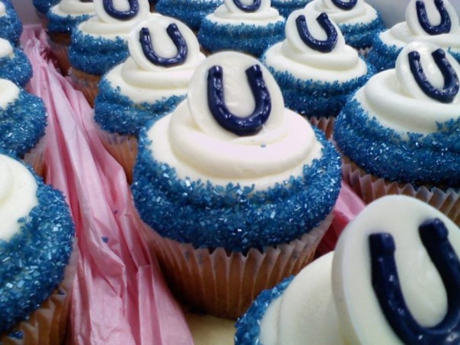 Colts Cupcakes - CakeCentral.com