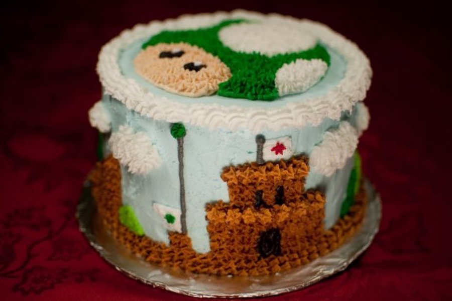Super Mario 1-1 - CakeCentral.com