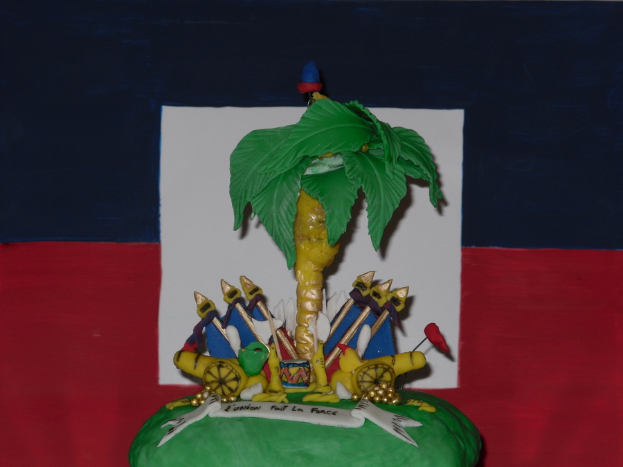Haitian Flag - CakeCentral.com