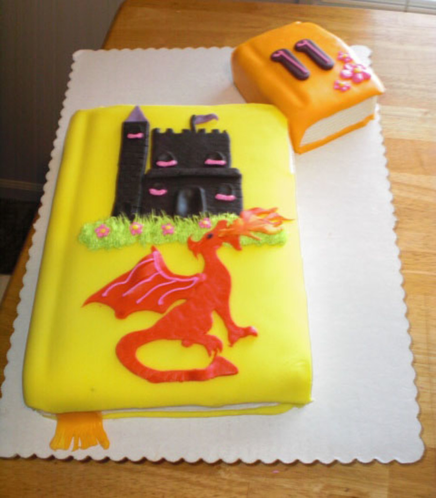 Fairytale Book Cake - CakeCentral.com