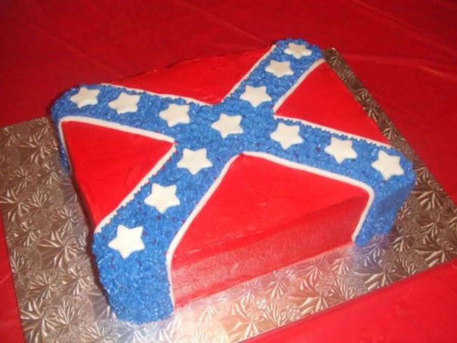 Rebel Flag - CakeCentral.com