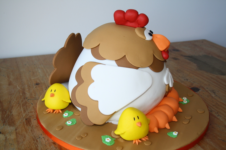 Chicken Cake - CakeCentral.com