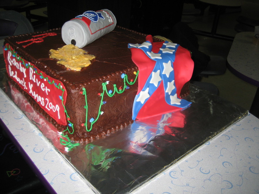 Redneck Christmas Cake - CakeCentral.com