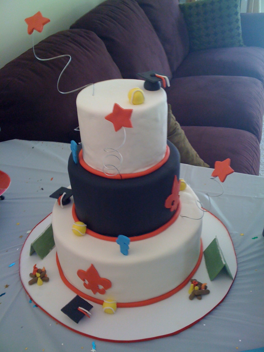 Grad Cake - CakeCentral.com