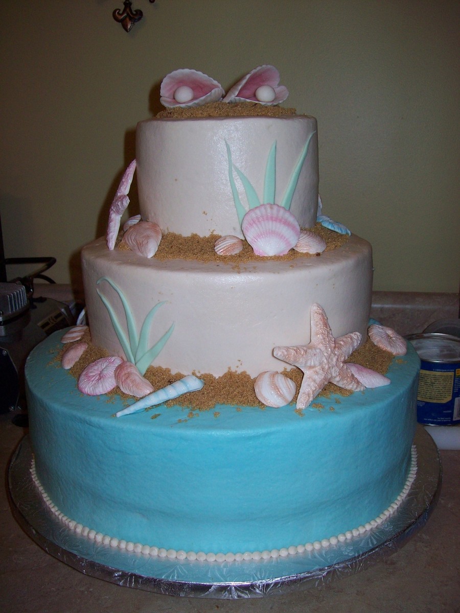 Seashell Cake - CakeCentral.com