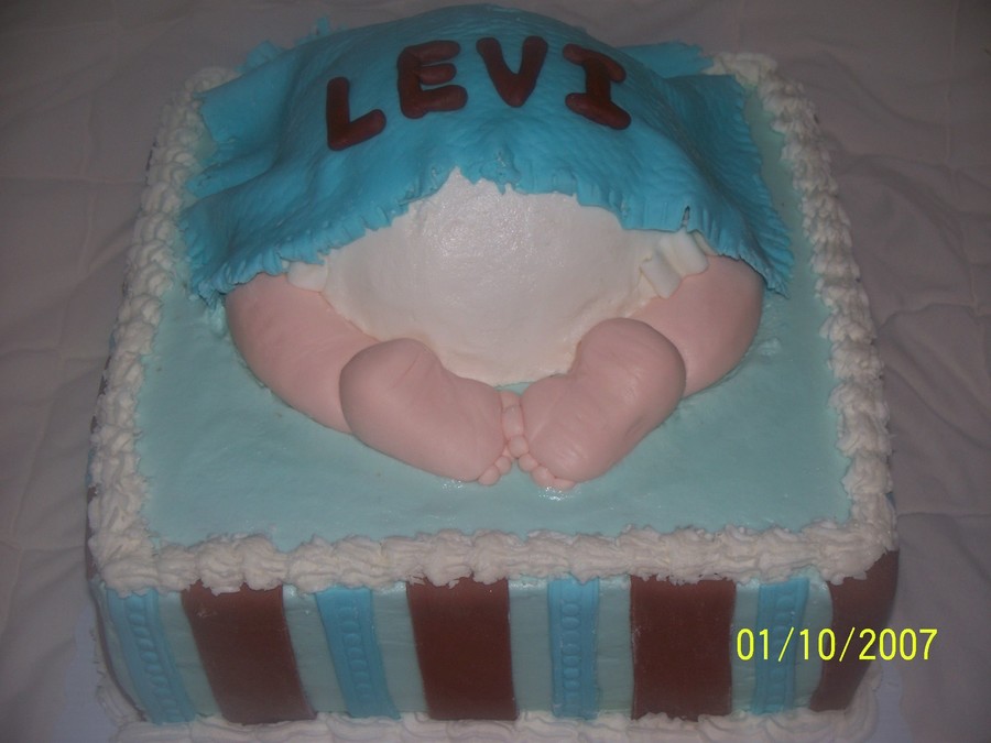 Baby Bum Cake - CakeCentral.com