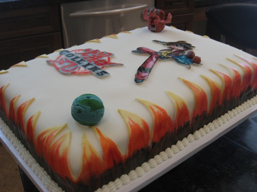 Bakugan Birthday - CakeCentral.com