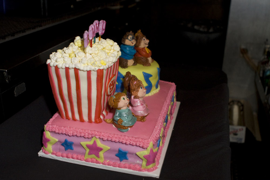 Alvin And The Chipmunks Squeakquel Birthday Cake - CakeCentral.com