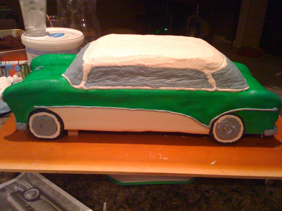 1957 Chevy Bel Air - CakeCentral.com