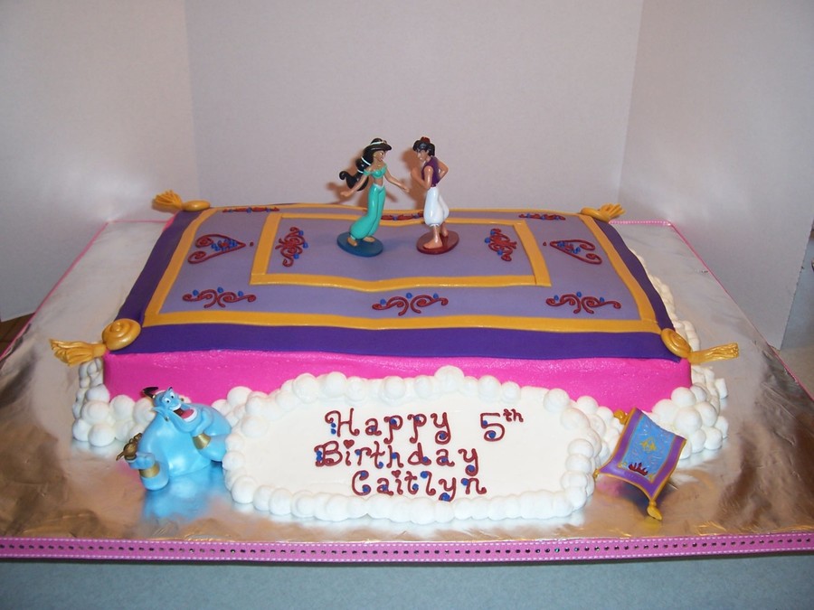 Aladdin Magic Carpet Cake - CakeCentral.com