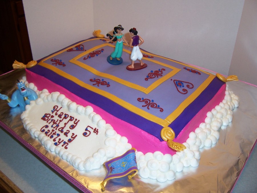 Aladdin Magic Carpet Cake - CakeCentral.com