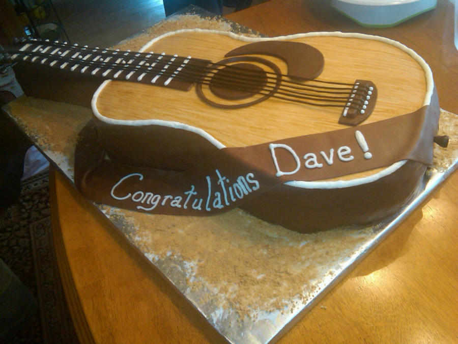 Guitar Cake - CakeCentral.com