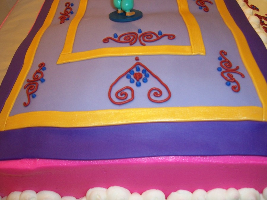 Aladdin Magic Carpet Cake - CakeCentral.com