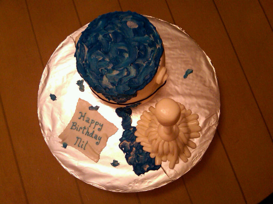 Mop And Bucket Cake - CakeCentral.com