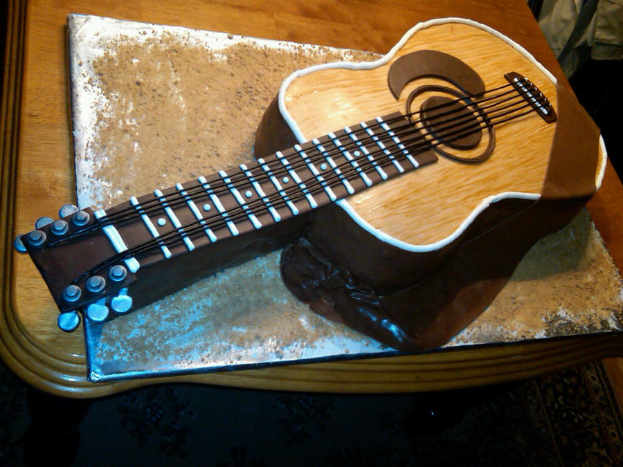 Guitar Cake - CakeCentral.com