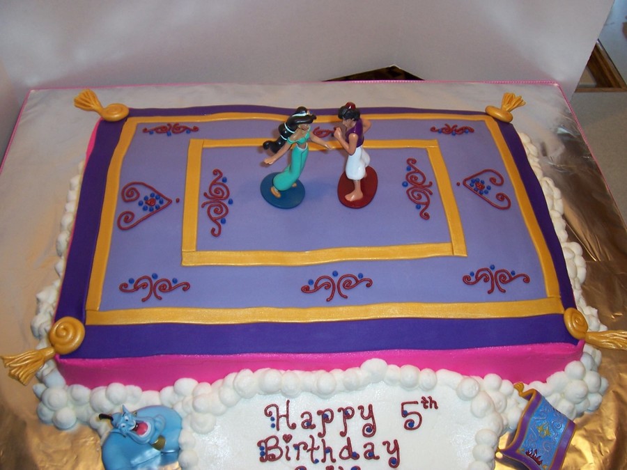 Aladdin Magic Carpet Cake - CakeCentral.com