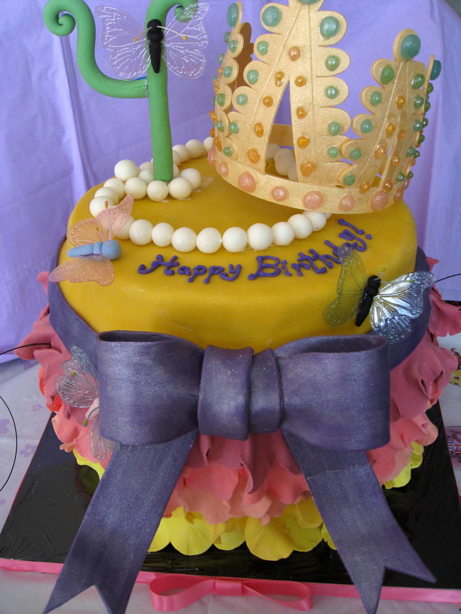 Fancy Nancy Cake - CakeCentral.com