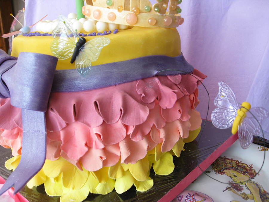 Fancy Nancy Cake - CakeCentral.com