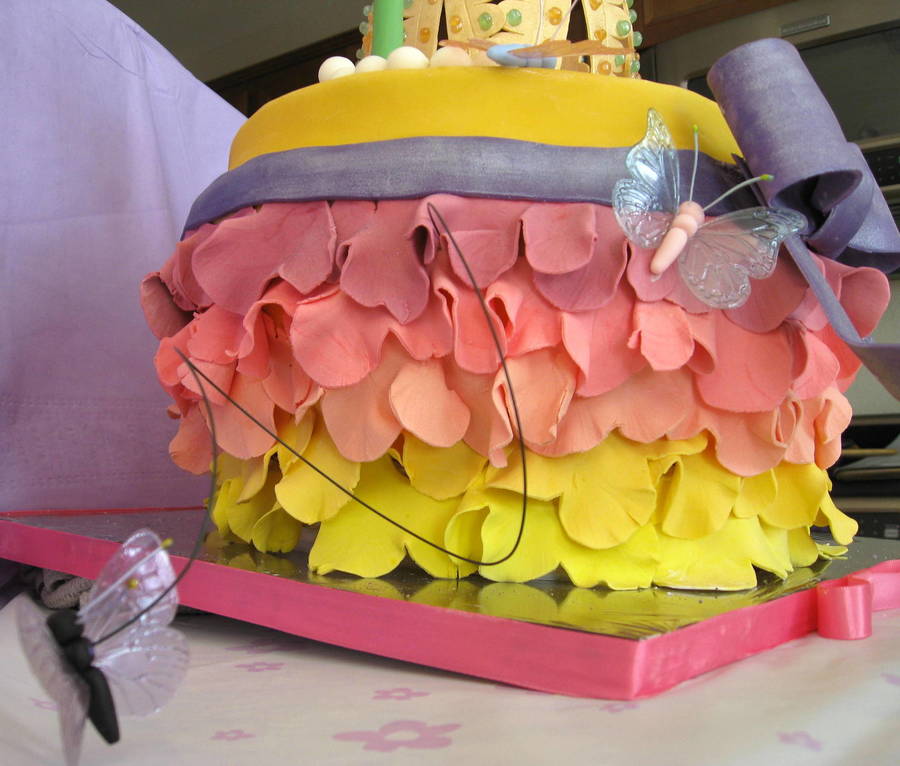 Fancy Nancy Cake - CakeCentral.com