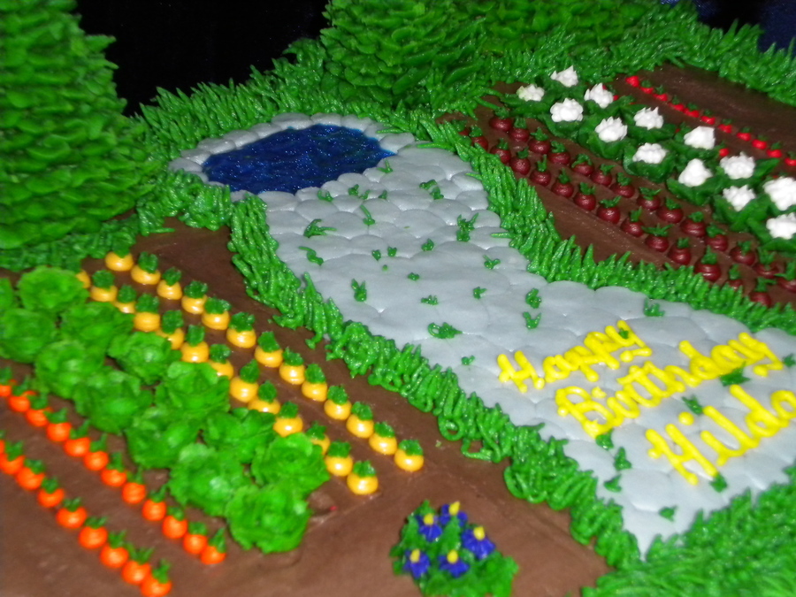 Vegetable Garden - CakeCentral.com