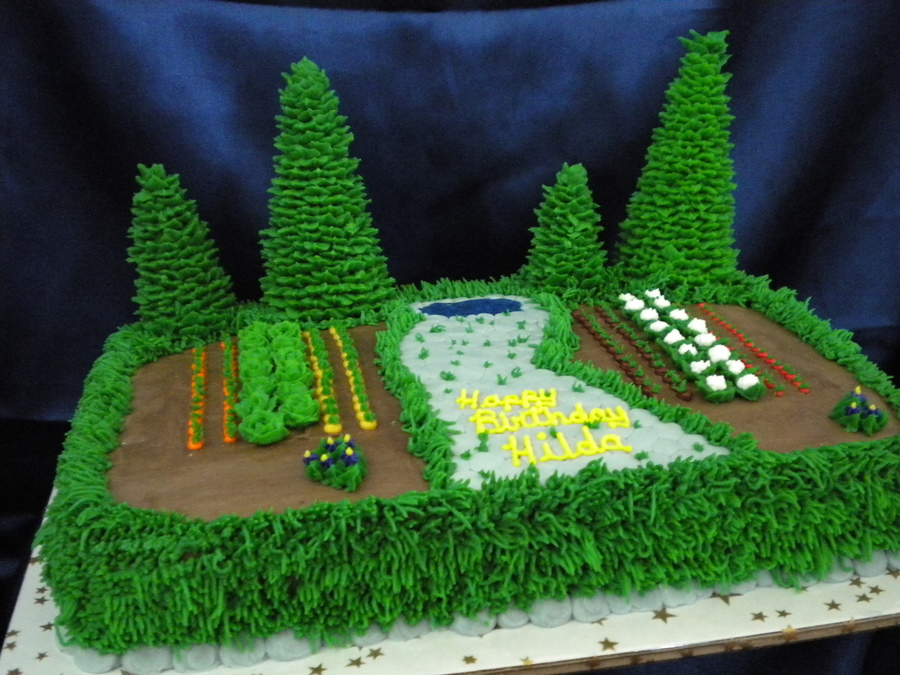 Vegetable Garden - CakeCentral.com
