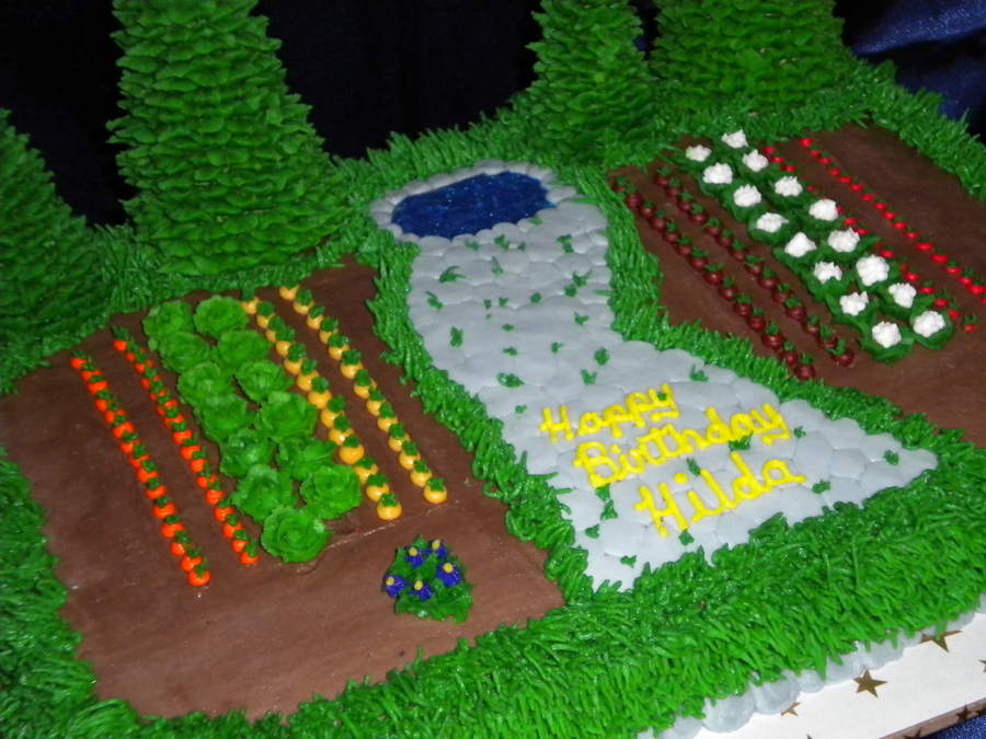 Vegetable Garden - CakeCentral.com
