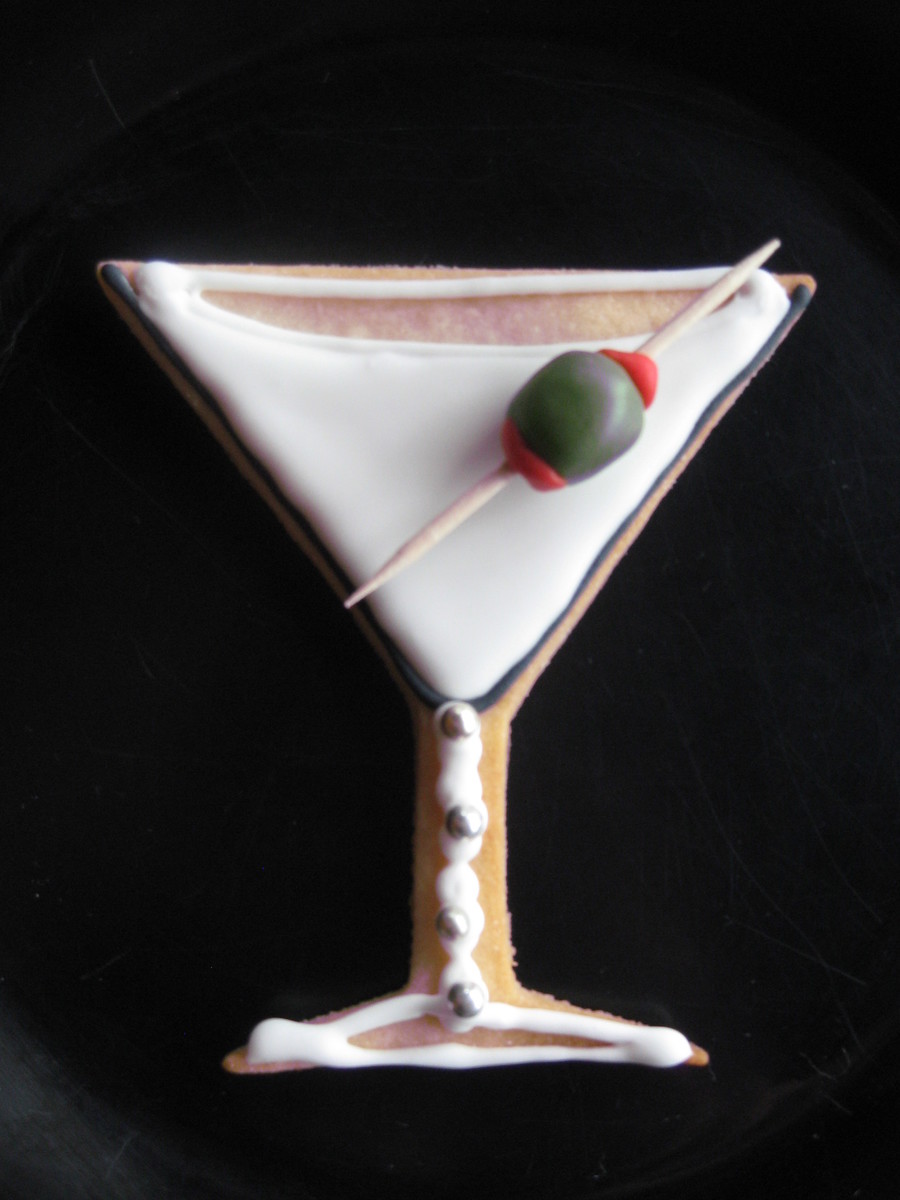 Martini Cookie - CakeCentral.com