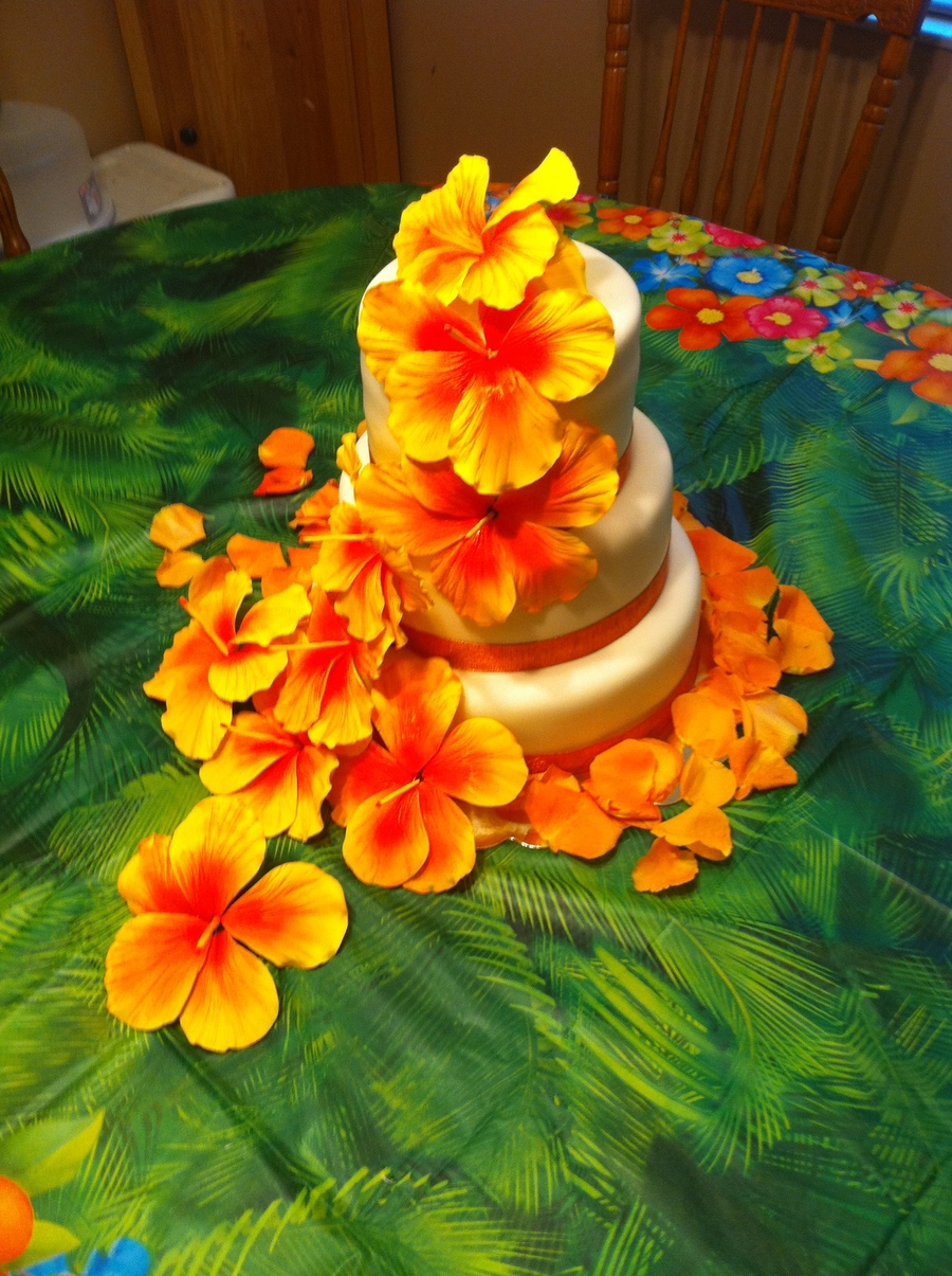 Hawaiian Wedding Cake - CakeCentral.com