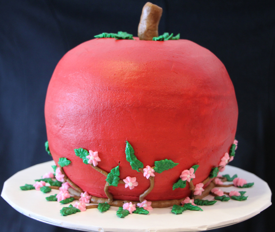 Apple Birthday Cake - CakeCentral.com