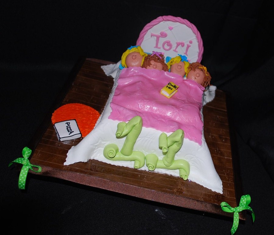 Sleepover Cake - CakeCentral.com