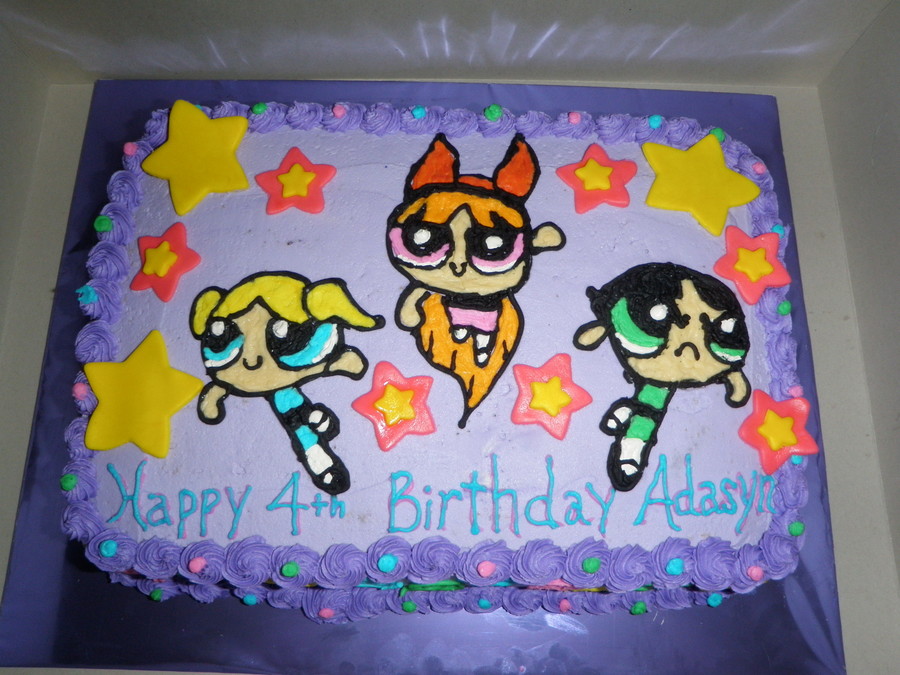 Powerpuff Girls Cake - CakeCentral.com