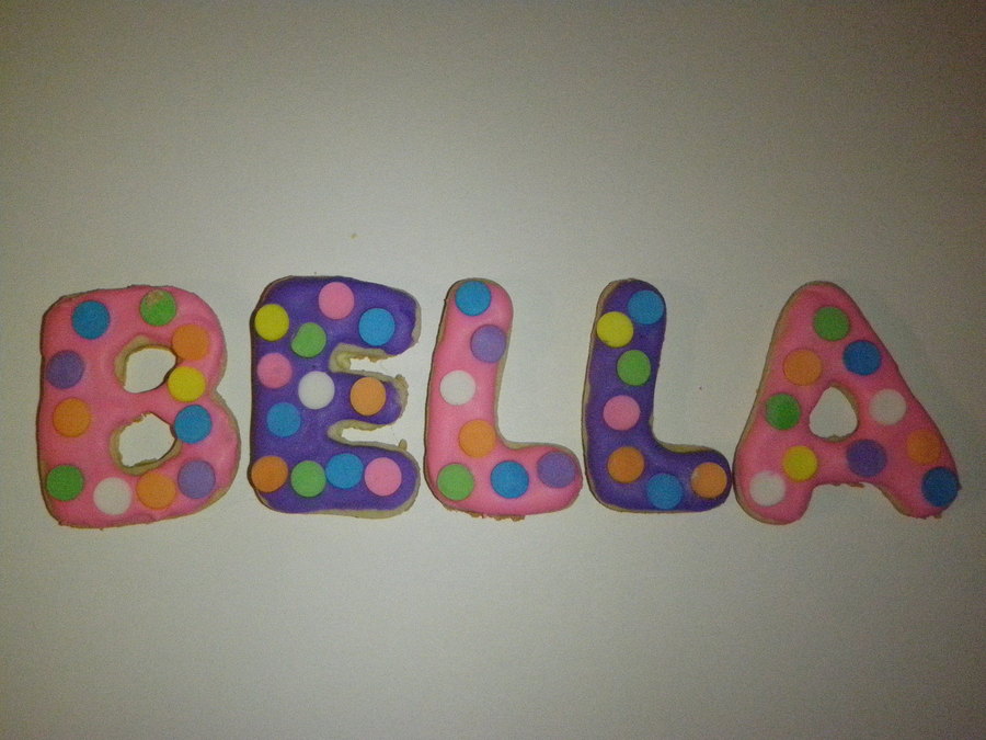 "bella" Cookies - CakeCentral.com