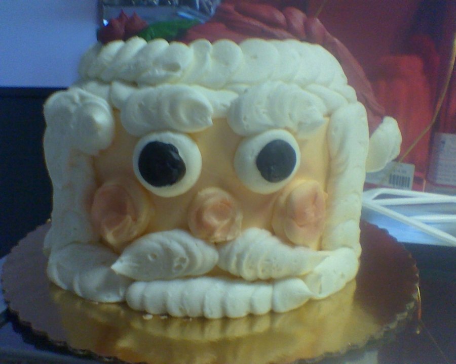 Santa Head - CakeCentral.com
