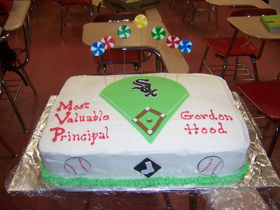 Mvp - Most Valuable Principal Cake - CakeCentral.com