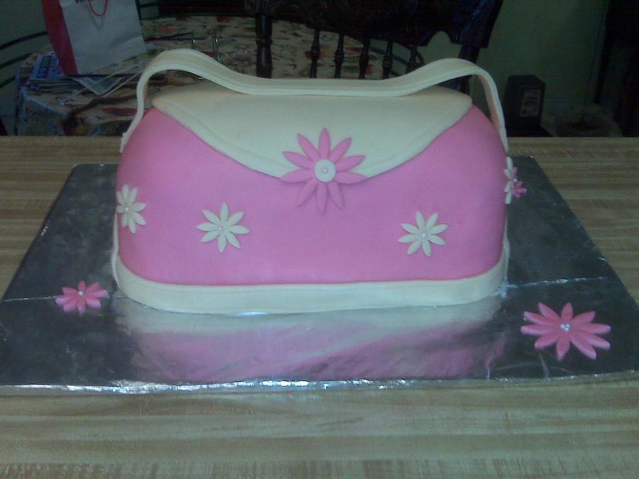Pink Purse Cake - CakeCentral.com