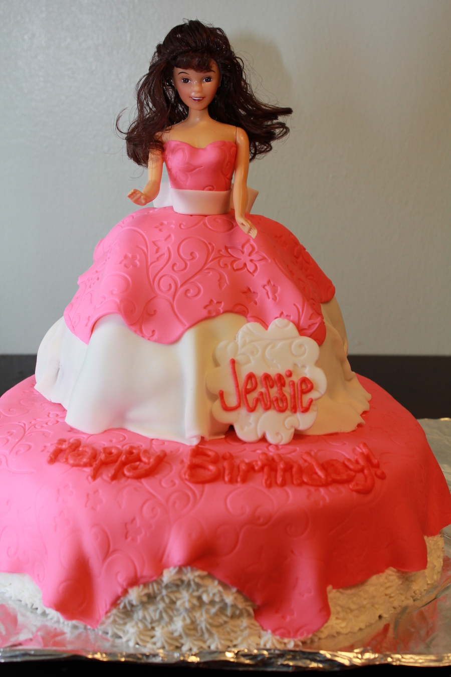 Barbie Cake - CakeCentral.com