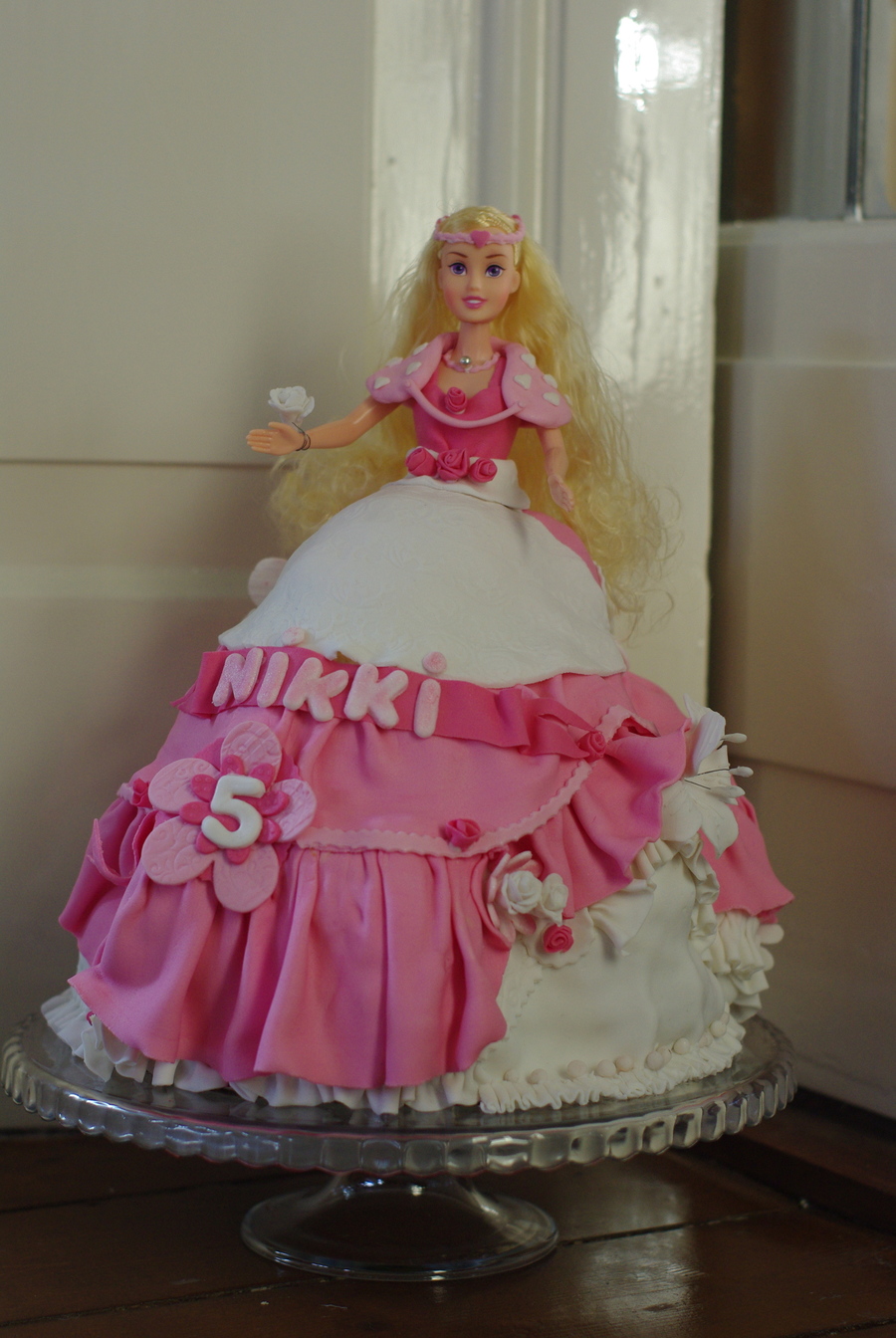 Princess Barbie Birthday Cake - CakeCentral.com