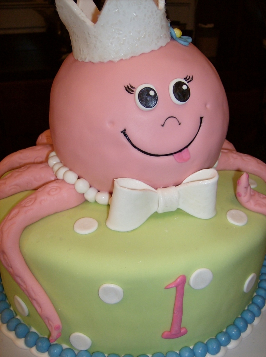 Octopus Cake - CakeCentral.com