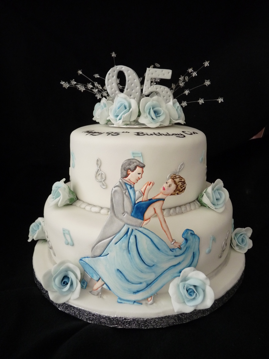 Ladies 95Th Birthday Cake - CakeCentral.com