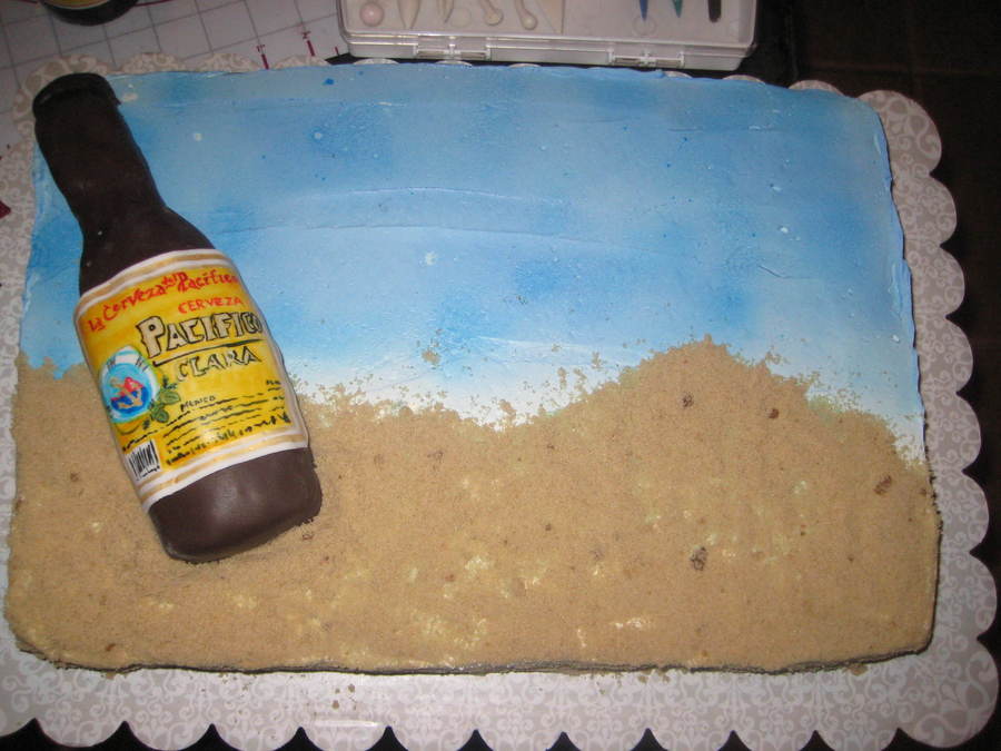 Beer Birthday Cake - CakeCentral.com