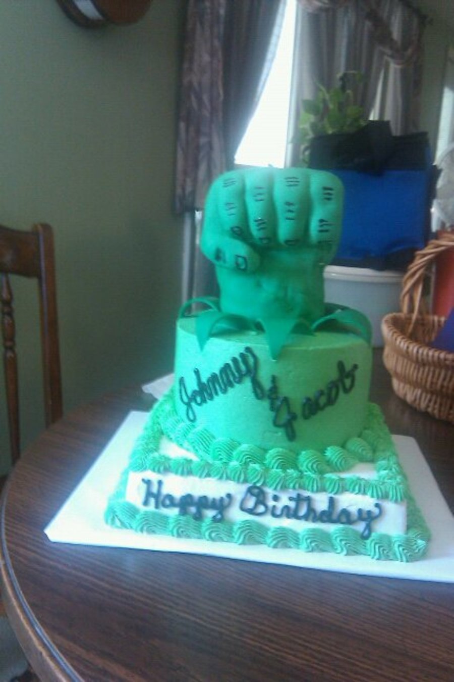 Incredible Hulk - CakeCentral.com