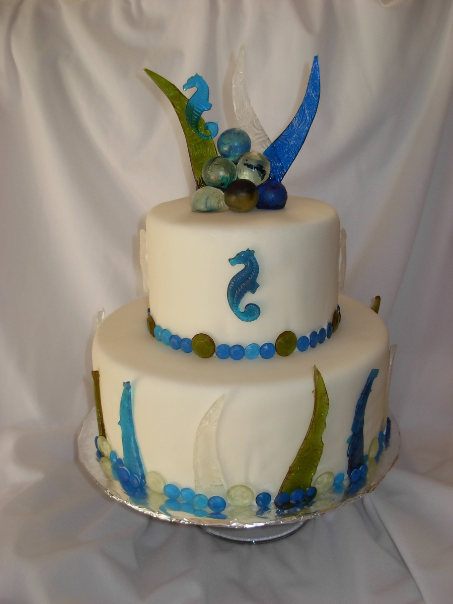 Seahorse Cake - CakeCentral.com