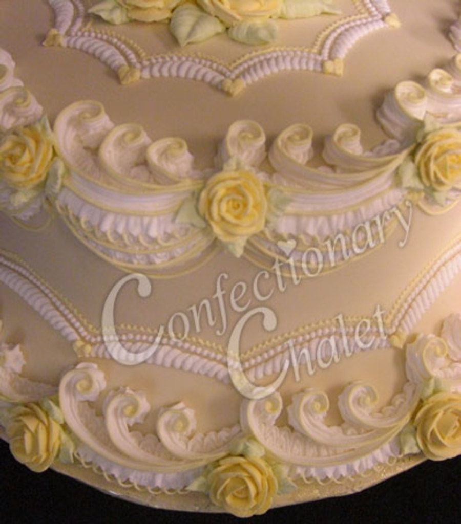 Traditional Lambeth Method Birthday Cake - CakeCentral.com