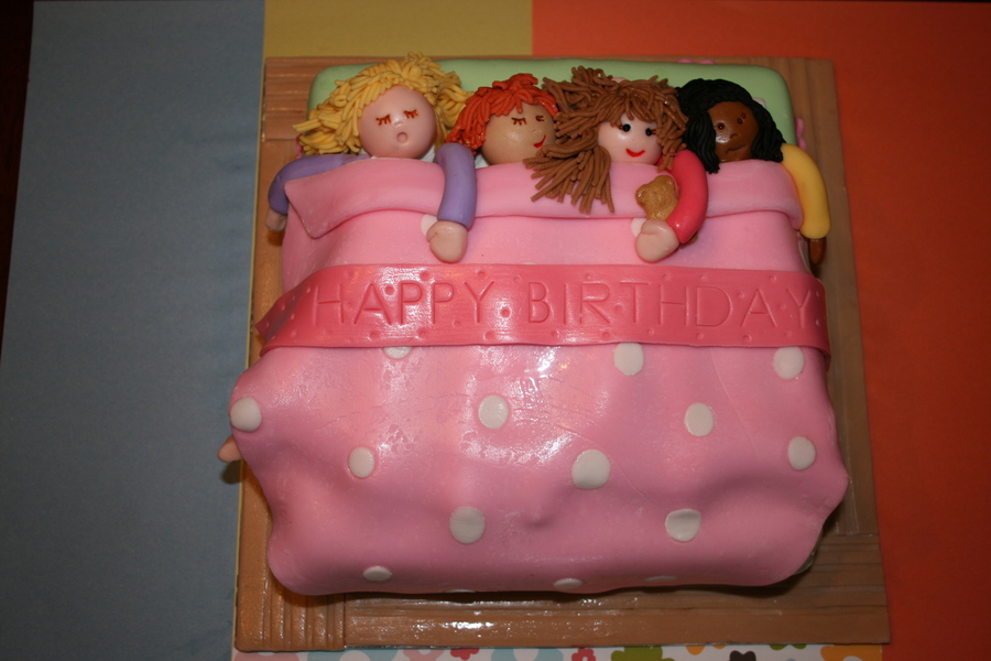 Sleepover Cake - CakeCentral.com