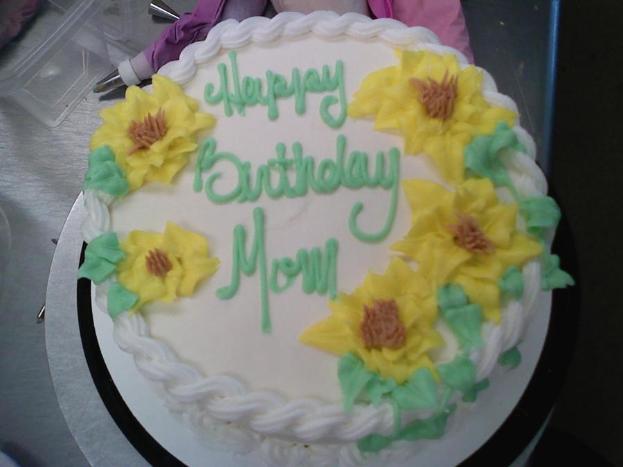 Sunflower Cake - CakeCentral.com